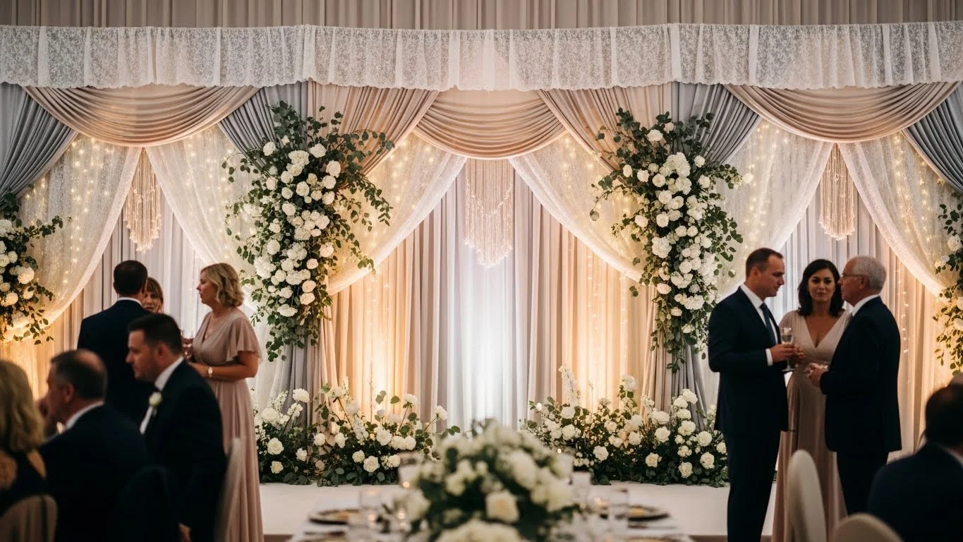 28 Eye-Catching Wedding Backdrops for Insta-Worthy Photos - bridallog.com